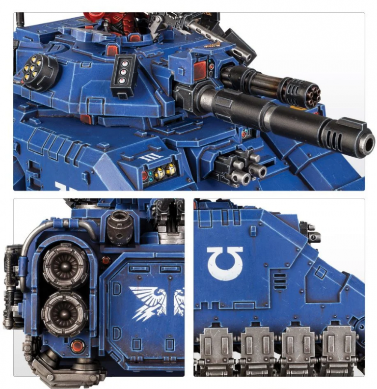 Games Workshop – Warhammer 40,000 – Space Marines – Primaris Repulsor ...