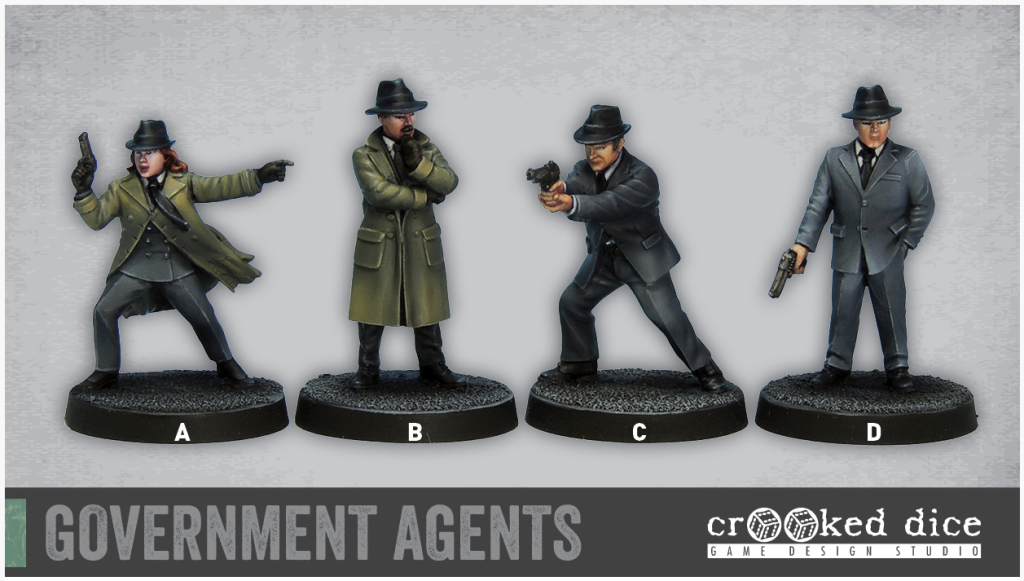 Crooked Dice – 7TV Lurkers From The Deep – Government Agents – Metal ...