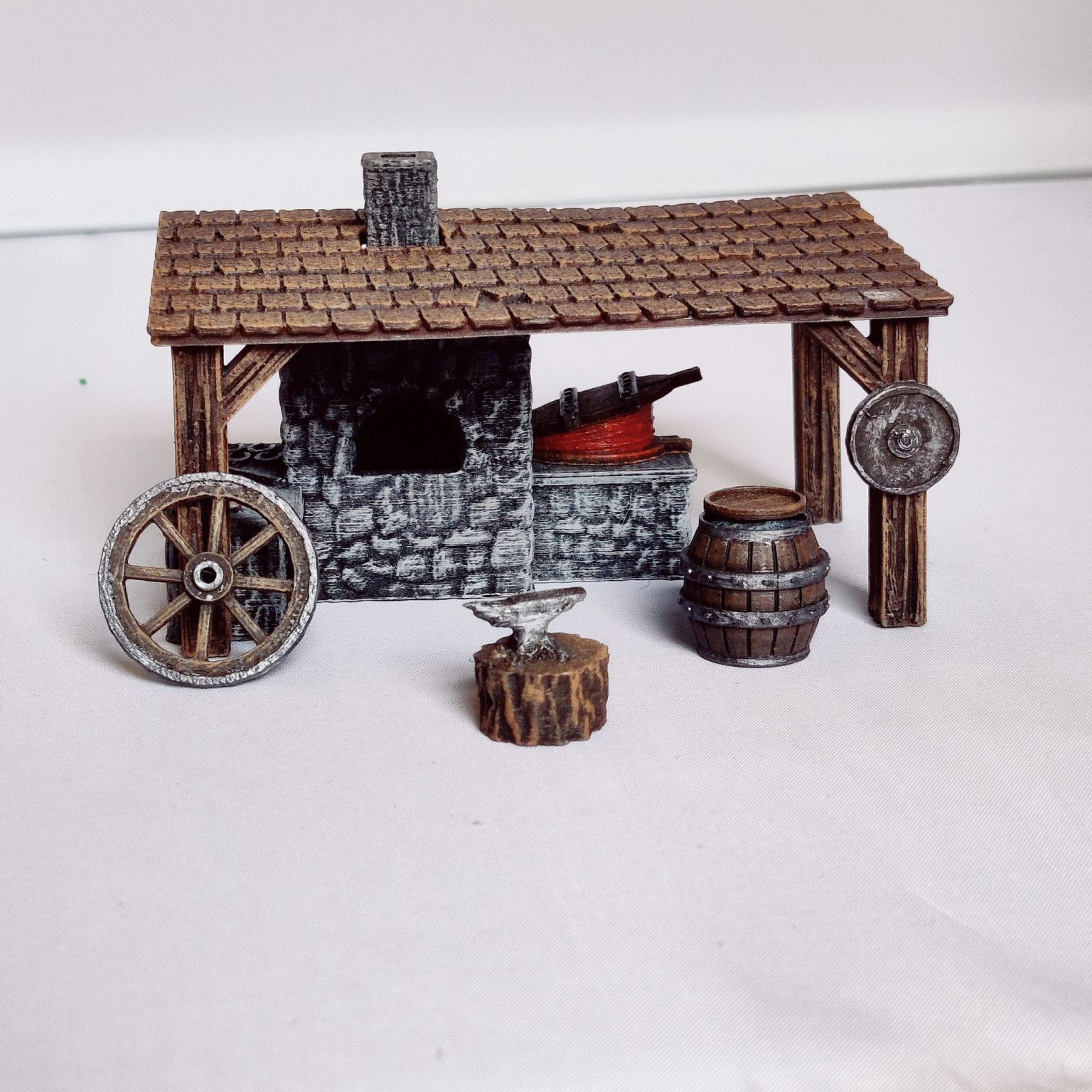 Iron Gate Scenery – 3D Printed – Fantasy – Forge & Accessories – The ...