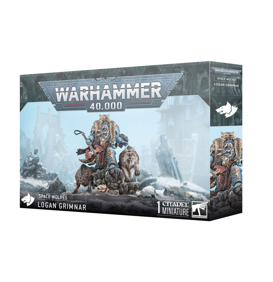Games Workshop – Warhammer 40k – Space Wolves – Logan Grimnar – The Pit ...