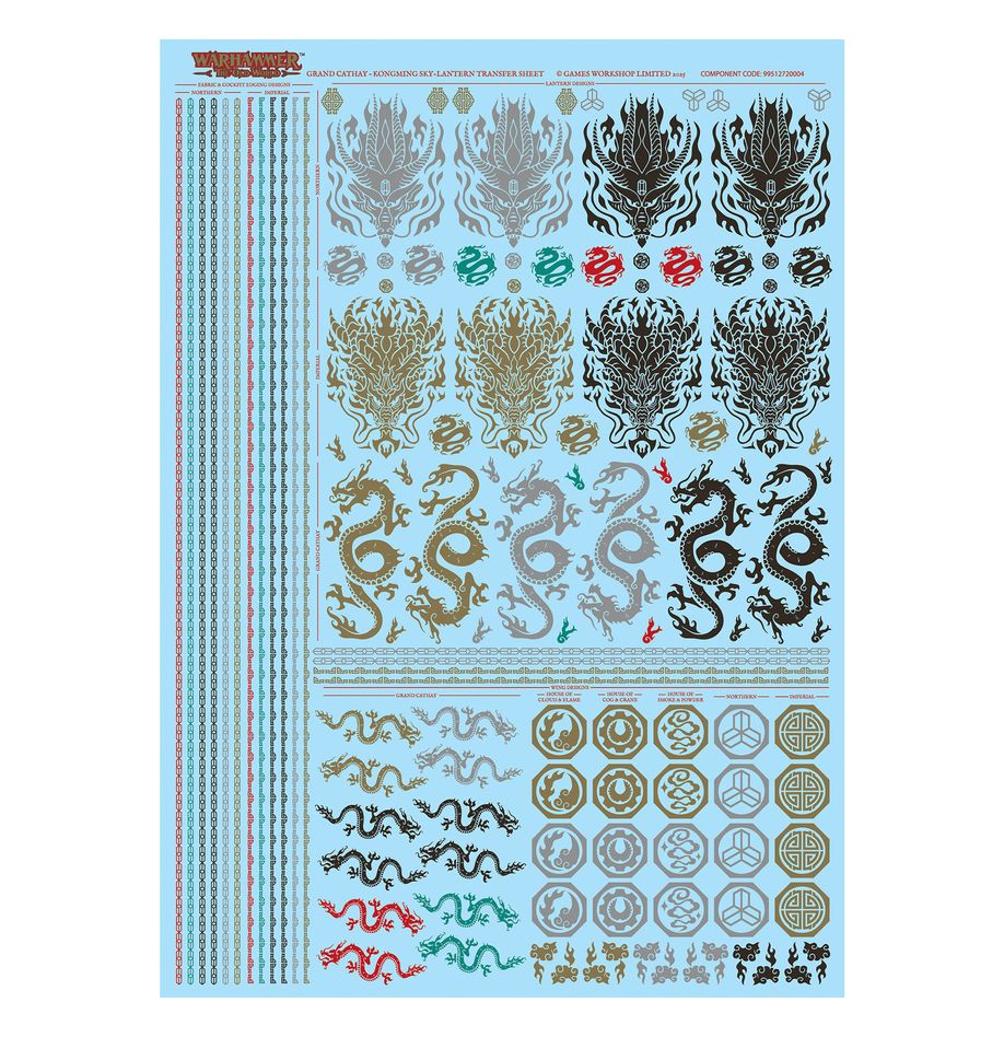 Games Workshop Warhammer – The Old World – Grand Cathay – Sky Lantern ...